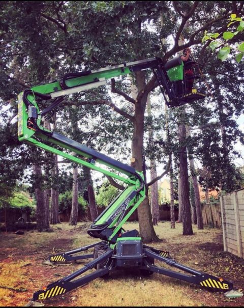 Cherry Picker - Timber Tech Tree Services